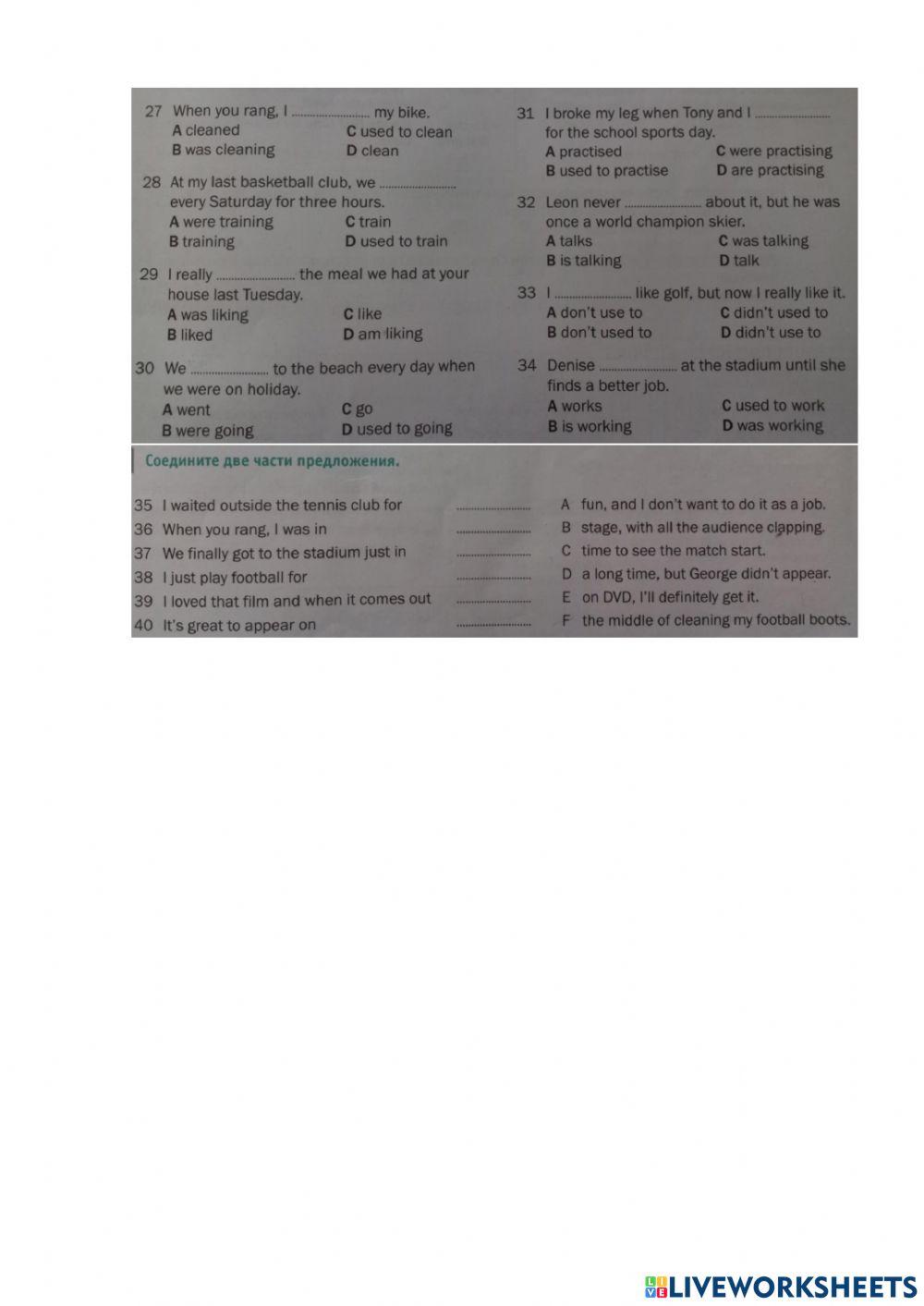 MacMillan Exam Skills worksheet | Live Worksheets