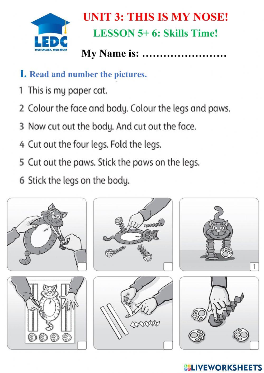 Skills time worksheet for Starter | Live Worksheets