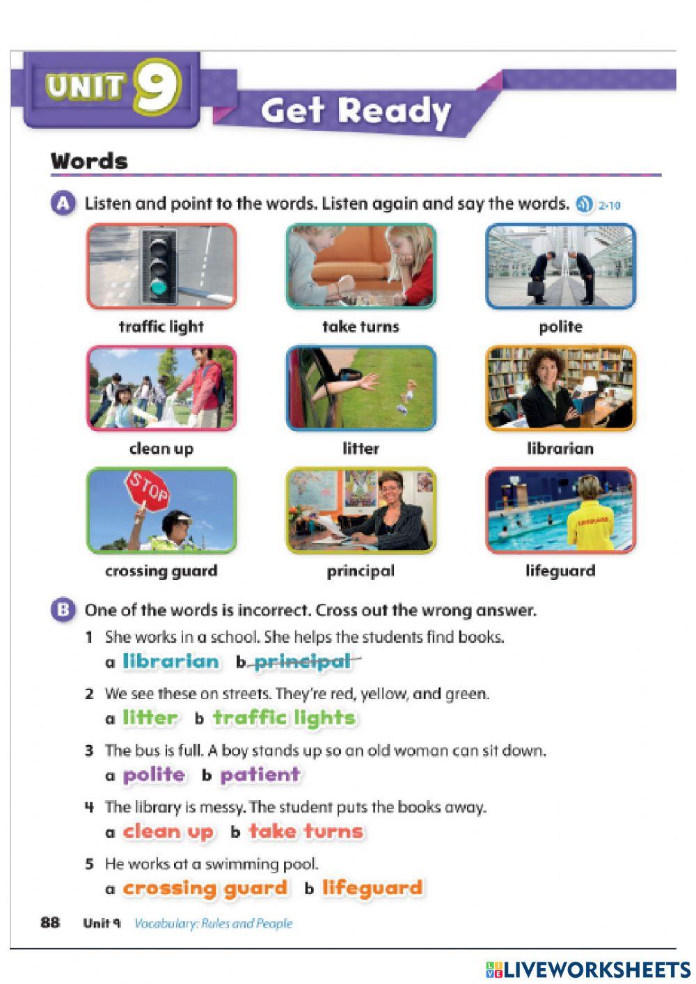 Unit9 exercise | Live Worksheets