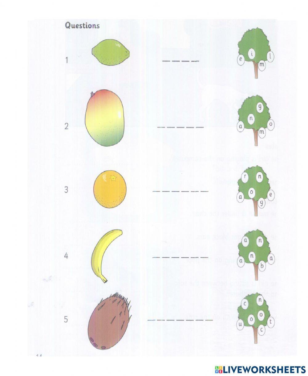 Reading part 2 interactive worksheet for 1-3 | Live Worksheets