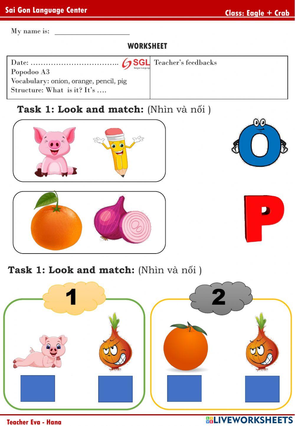 Popodoo A3 (knee, leg, arm, shoulder) worksheet | Live Worksheets