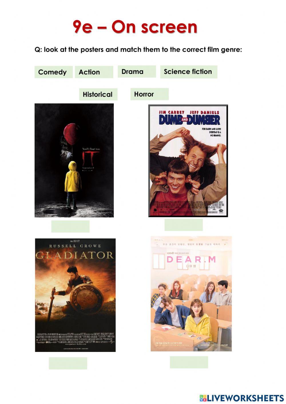 9e - On screen - assessment online exercise for | Live Worksheets