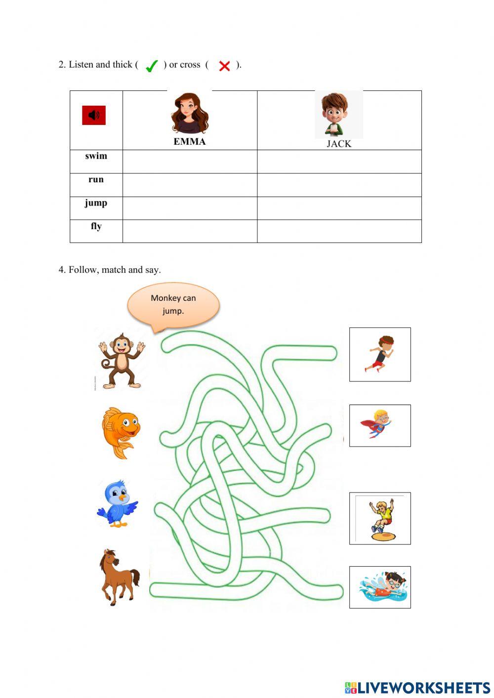 Animals online exercise for 2nd Grade | Live Worksheets
