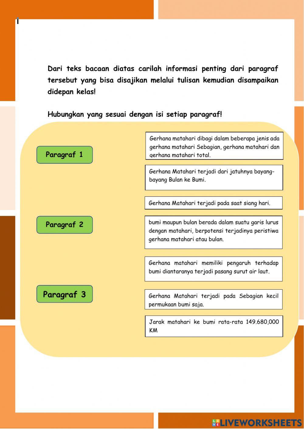 Kelas 6 1965674 | 1200210906 | Live Worksheets