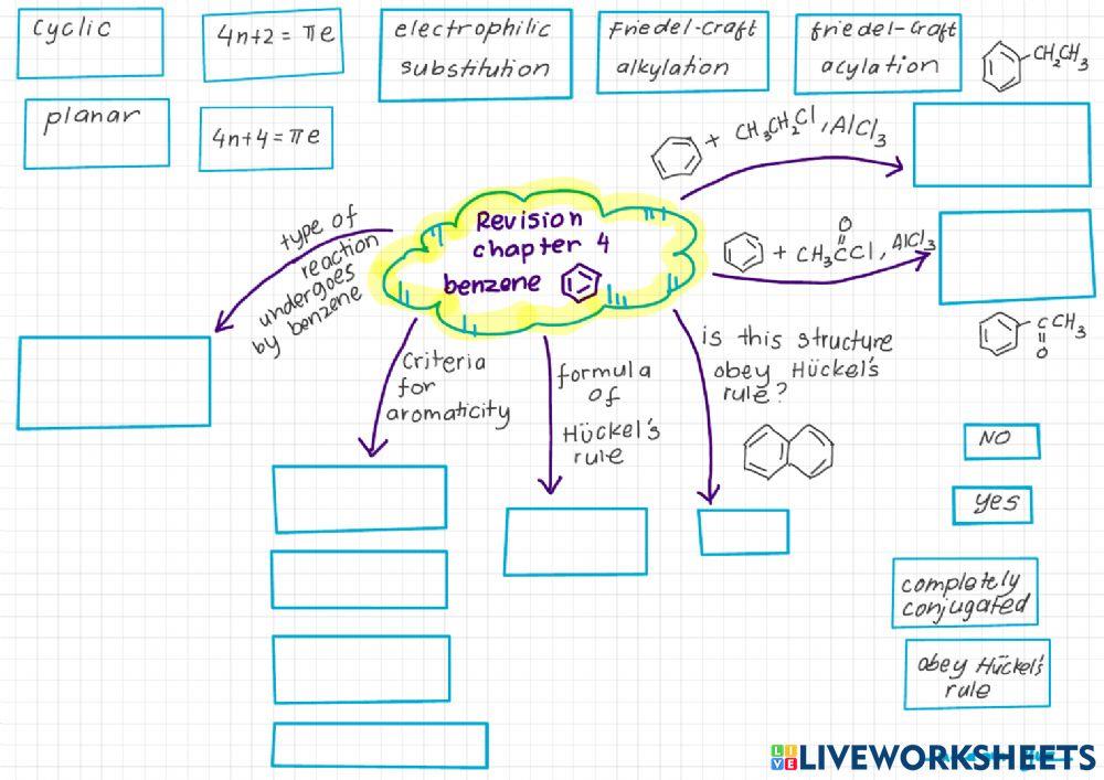 Revison ups benzene 1966691 | yuzyusof | Live Worksheets
