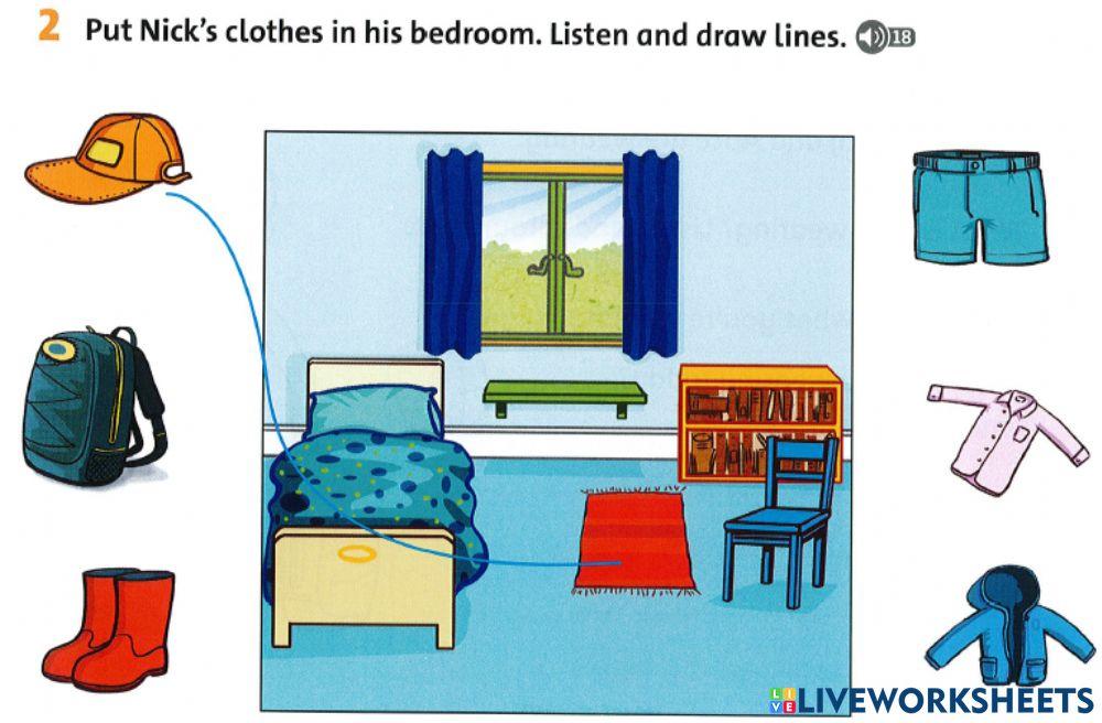 Unit 5-i like clothes-starters worksheet | Live Worksheets