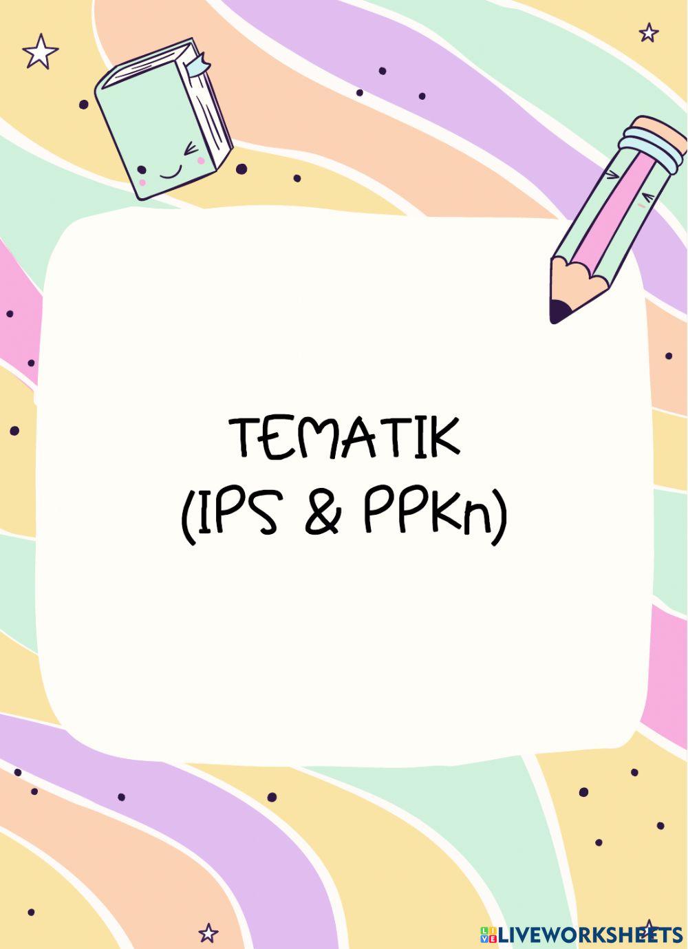IPS - PPKn Tema 8 Subtema 1 online exercise for | Live Worksheets