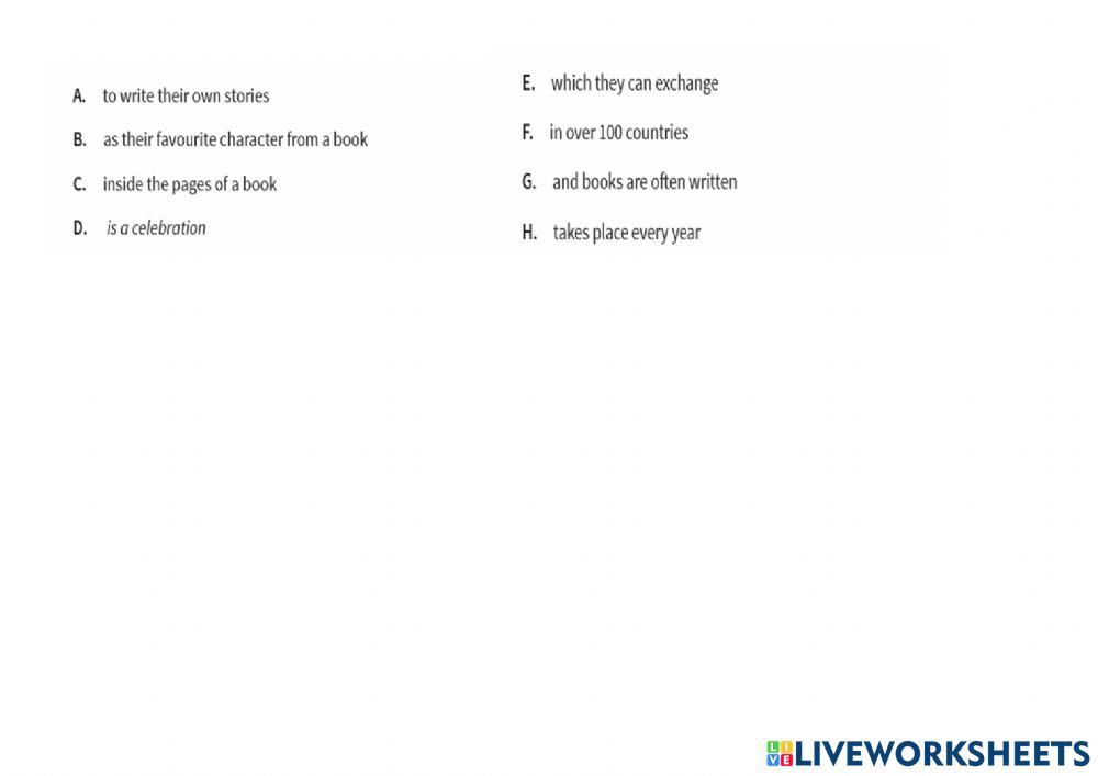 reading Invalsi | Free Interactive Worksheets | 6856991