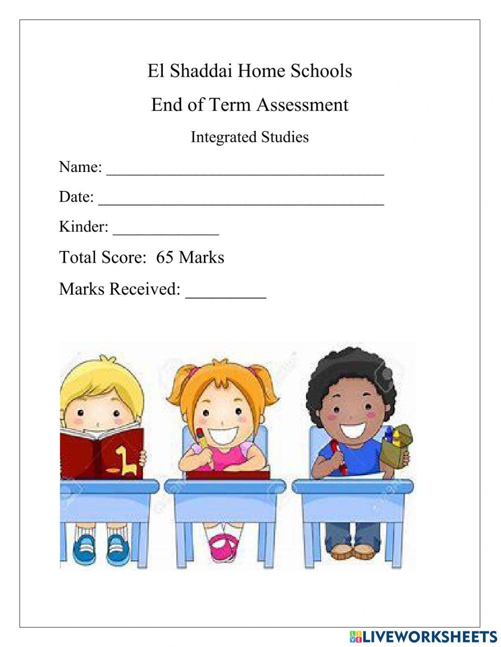 Integrated Studies Term 2 2022 online exercise for | Live Worksheets