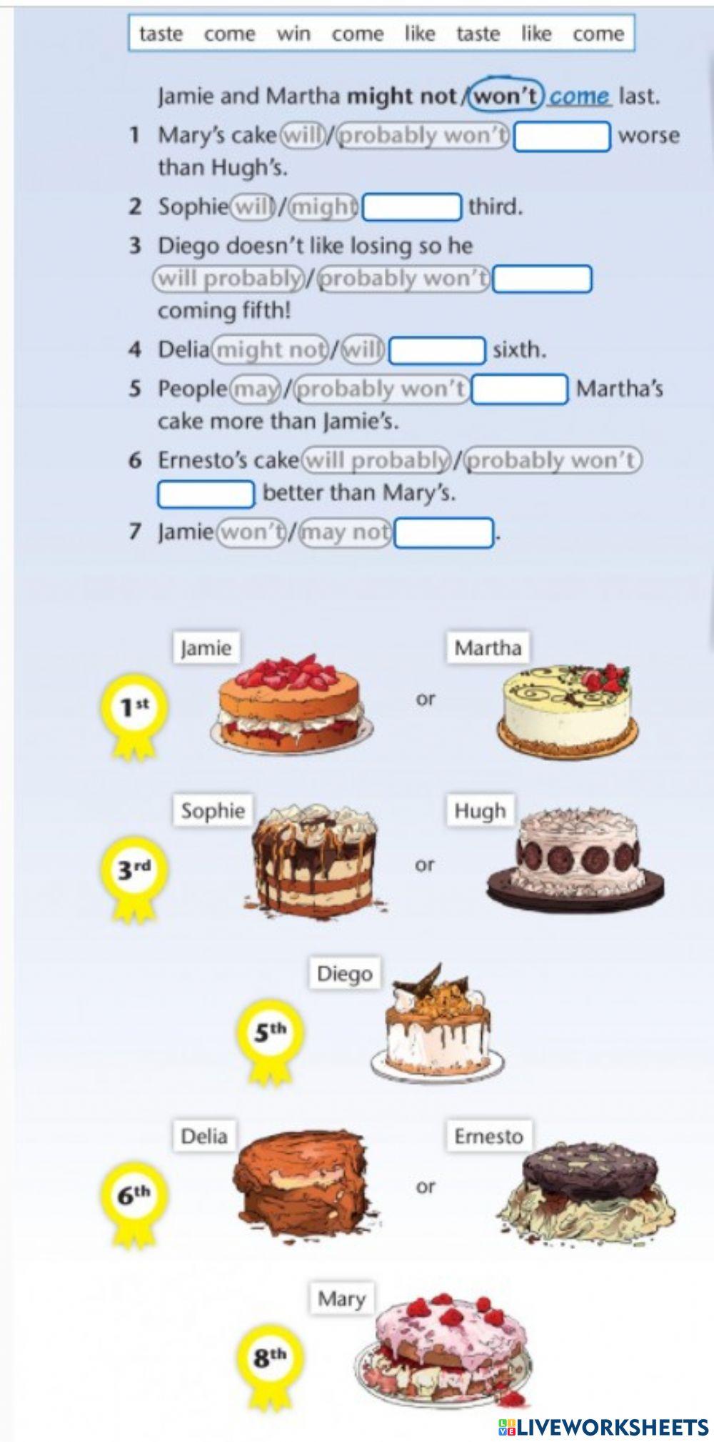 Probability online exercise for 4-5 grade | Live Worksheets