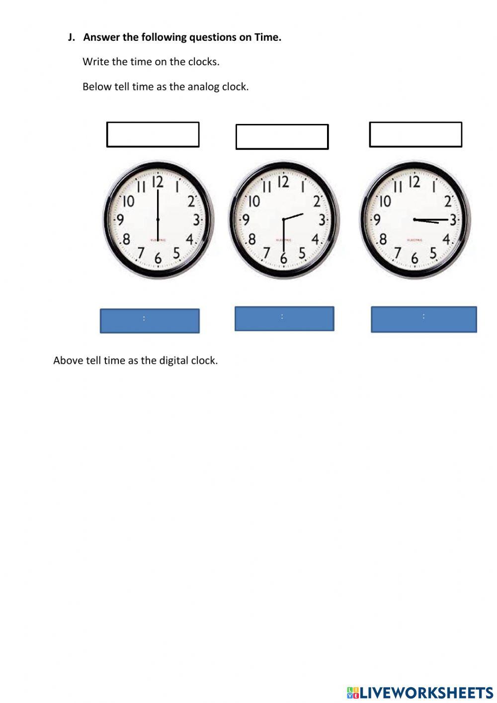 Mathematics 2nd term test online exercise for | Live Worksheets