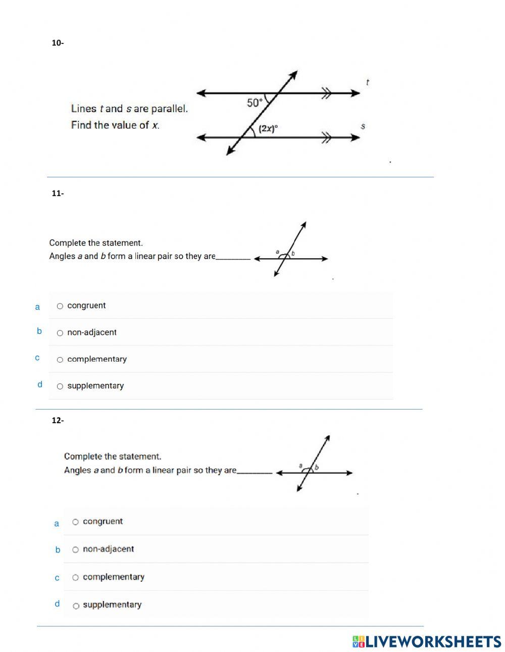 Revision Paper-1 worksheet | Live Worksheets