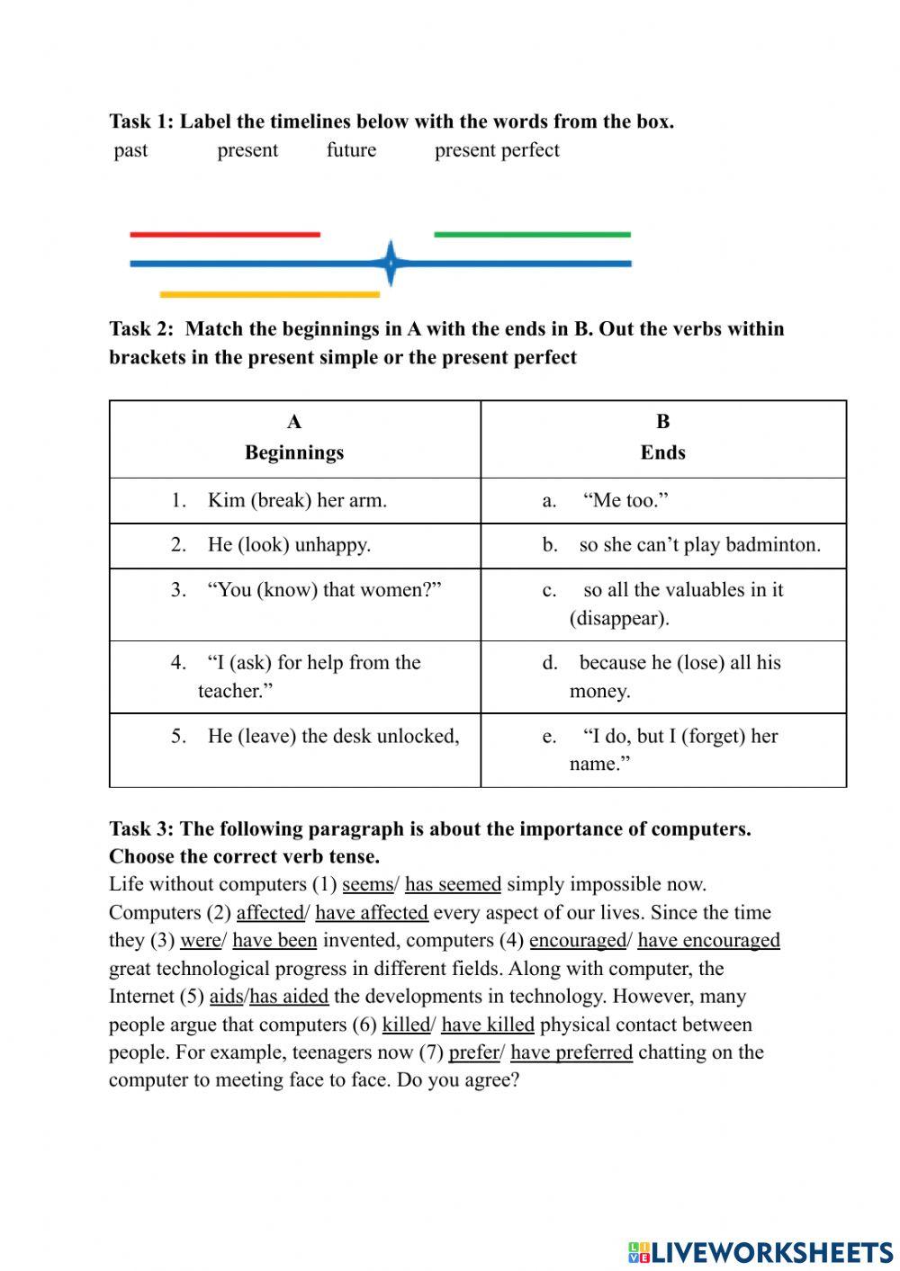 Pdf online worksheet: Liveworksheet | Live Worksheets