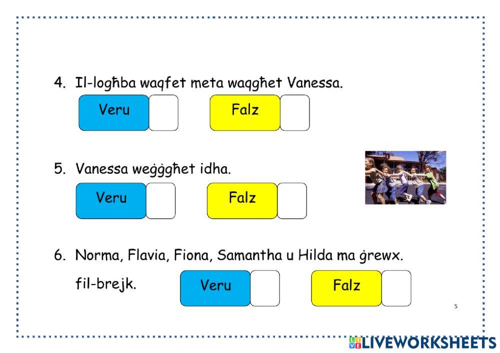 Tahrig is-Smigh Il-Brejk online exercise for | Live Worksheets
