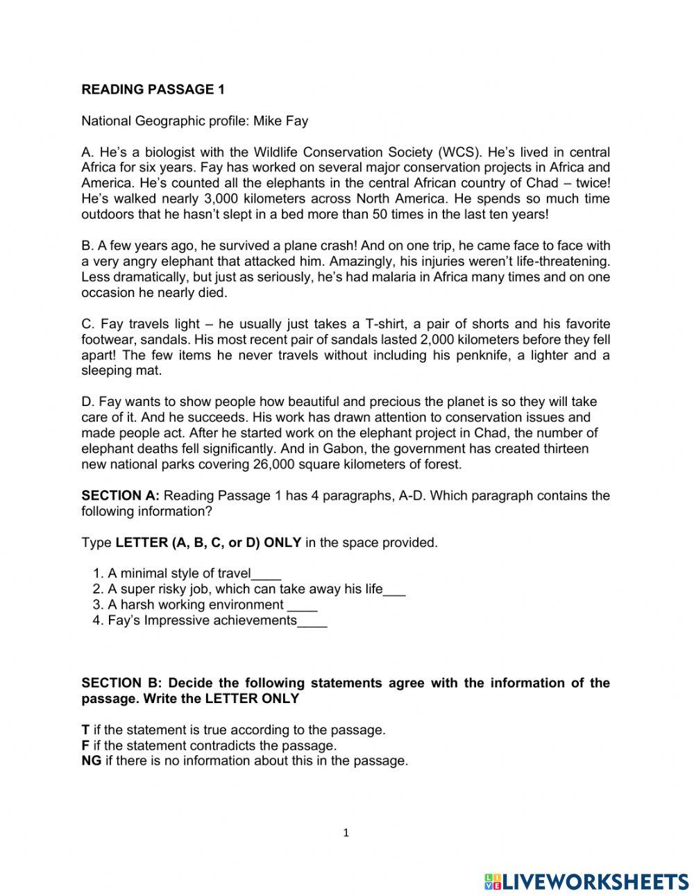 REVIEW FOR FINAL-TRS501-SP22H1 online exercise for | Live Worksheets