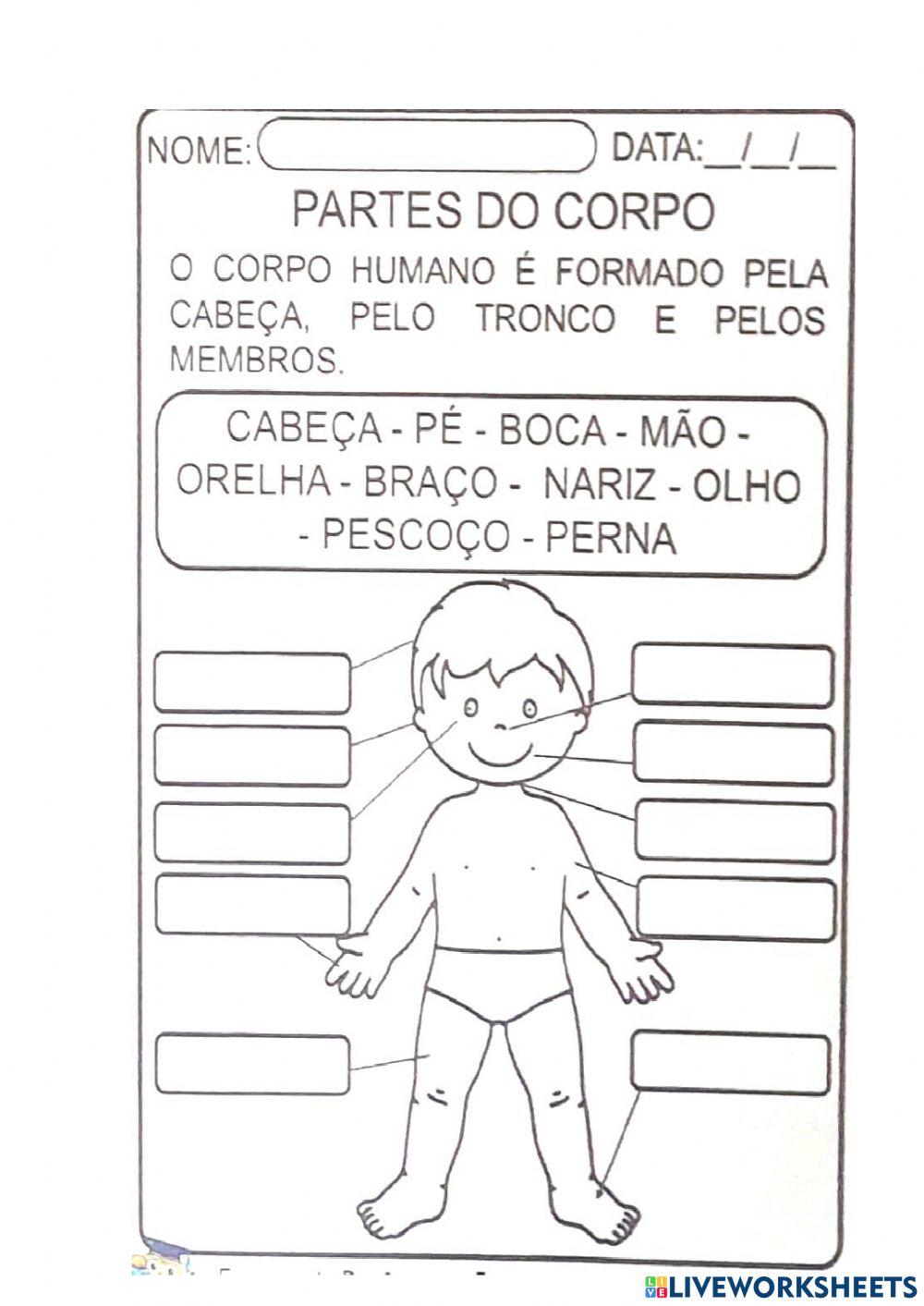 Corpo Live Worksheets