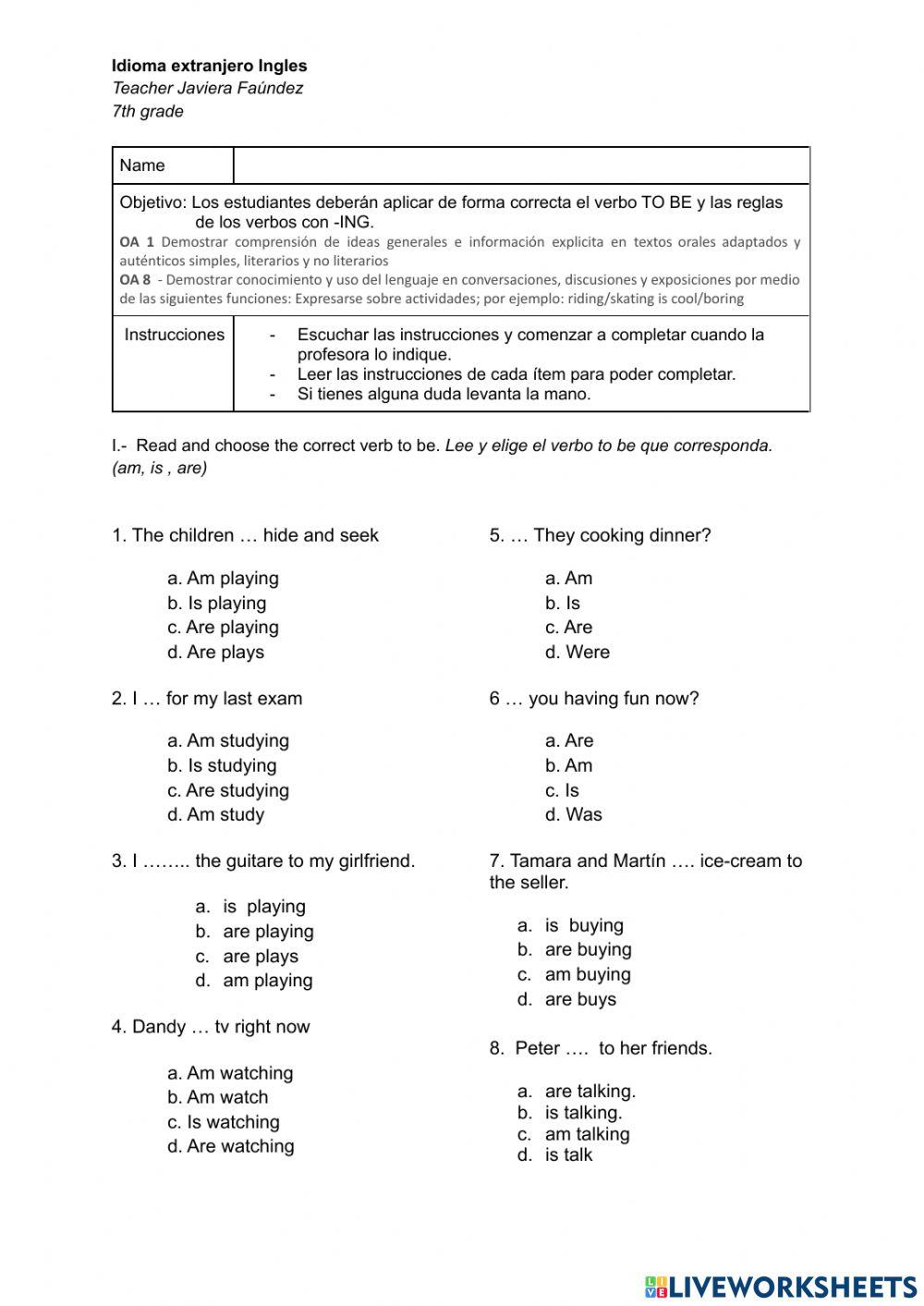 prueba 4070571 | javiera antonia Faundez Troncoso | Live