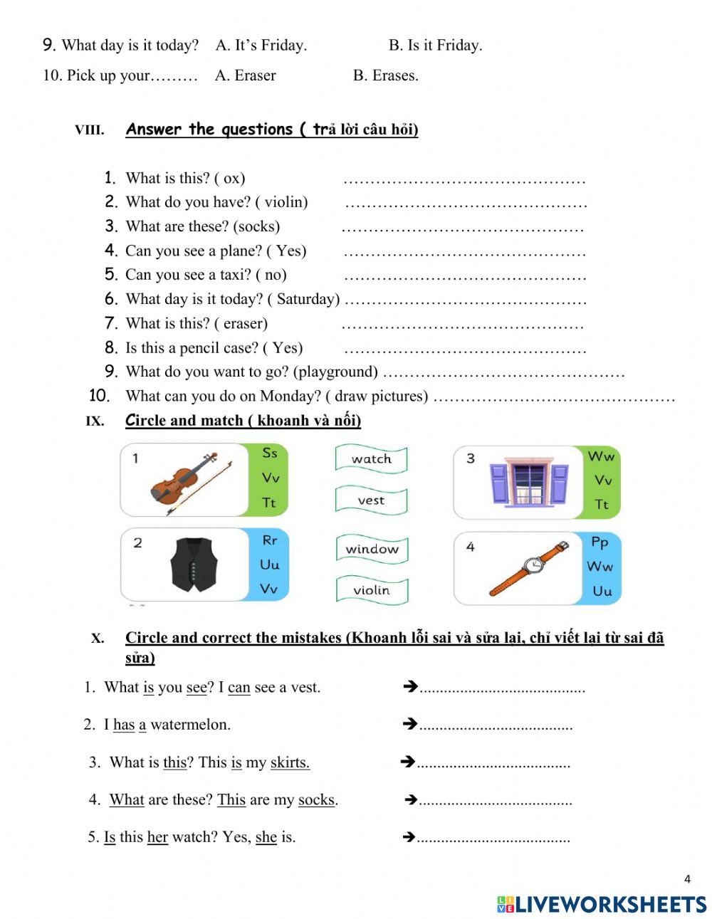 Lesson 22: final test iss 2 1971755 | Quangminh2021