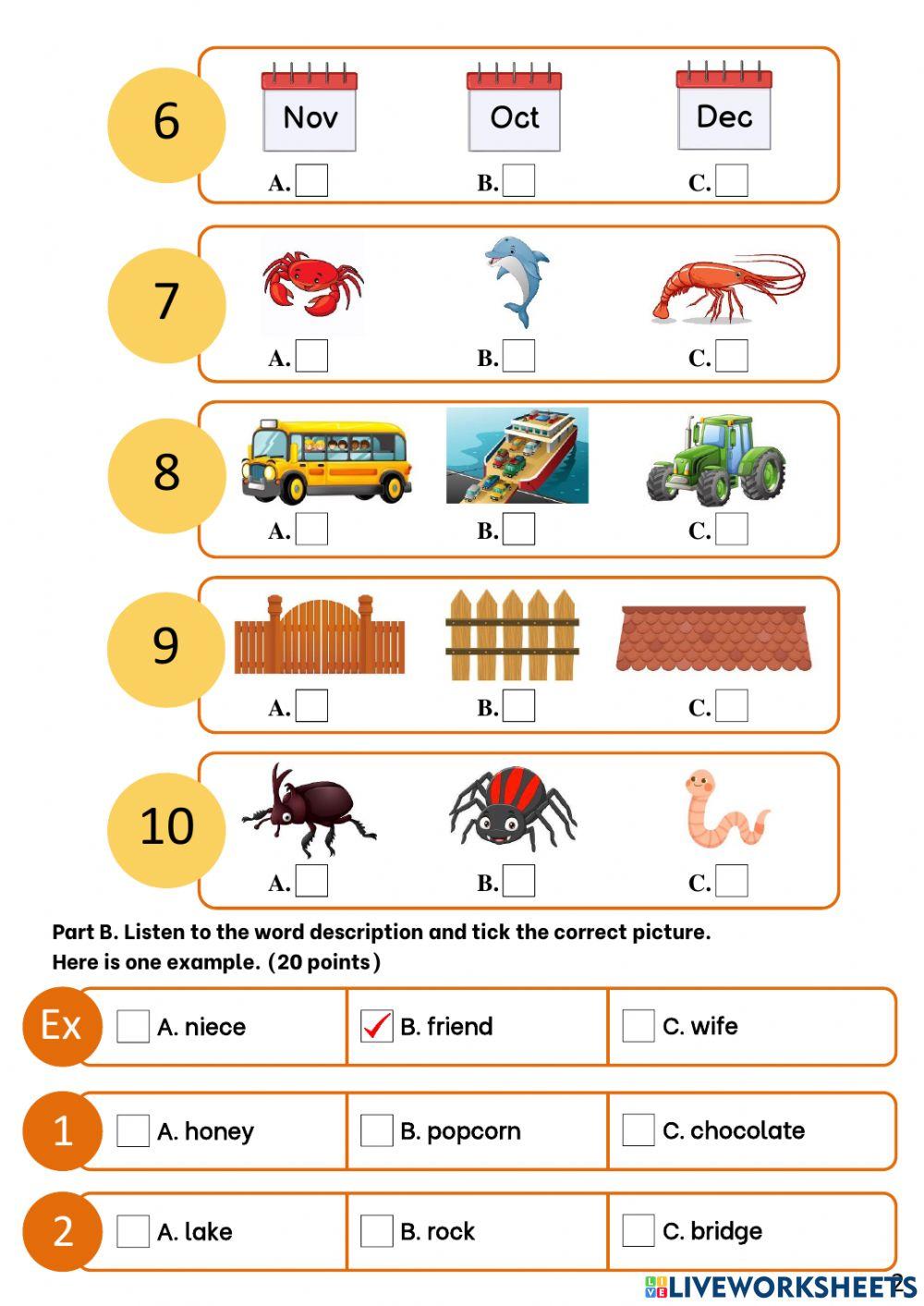 Spelling Bee round 2 5321032 | LenaTran | Live