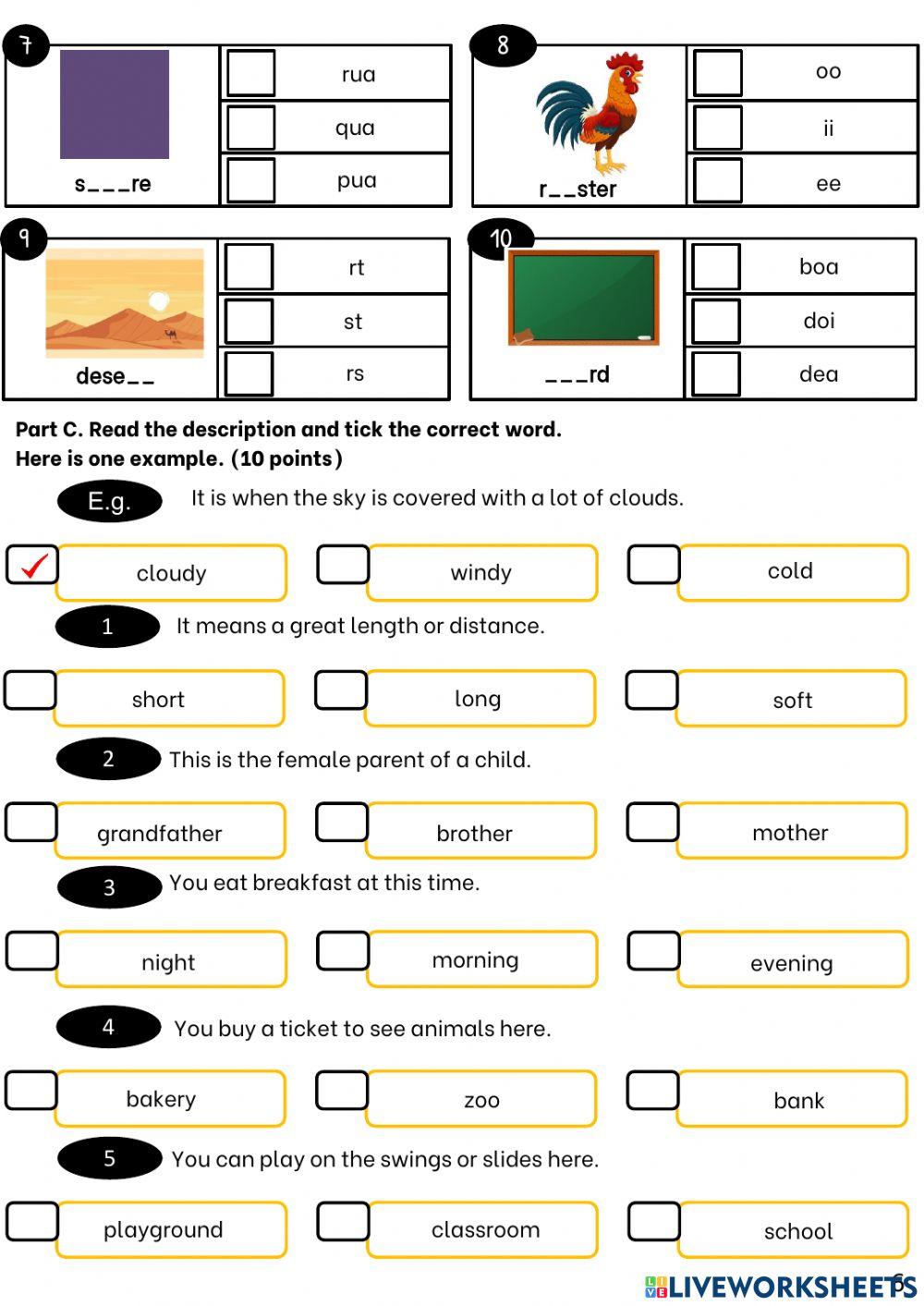 Spelling Bee round 2 5321032 | LenaTran | Live