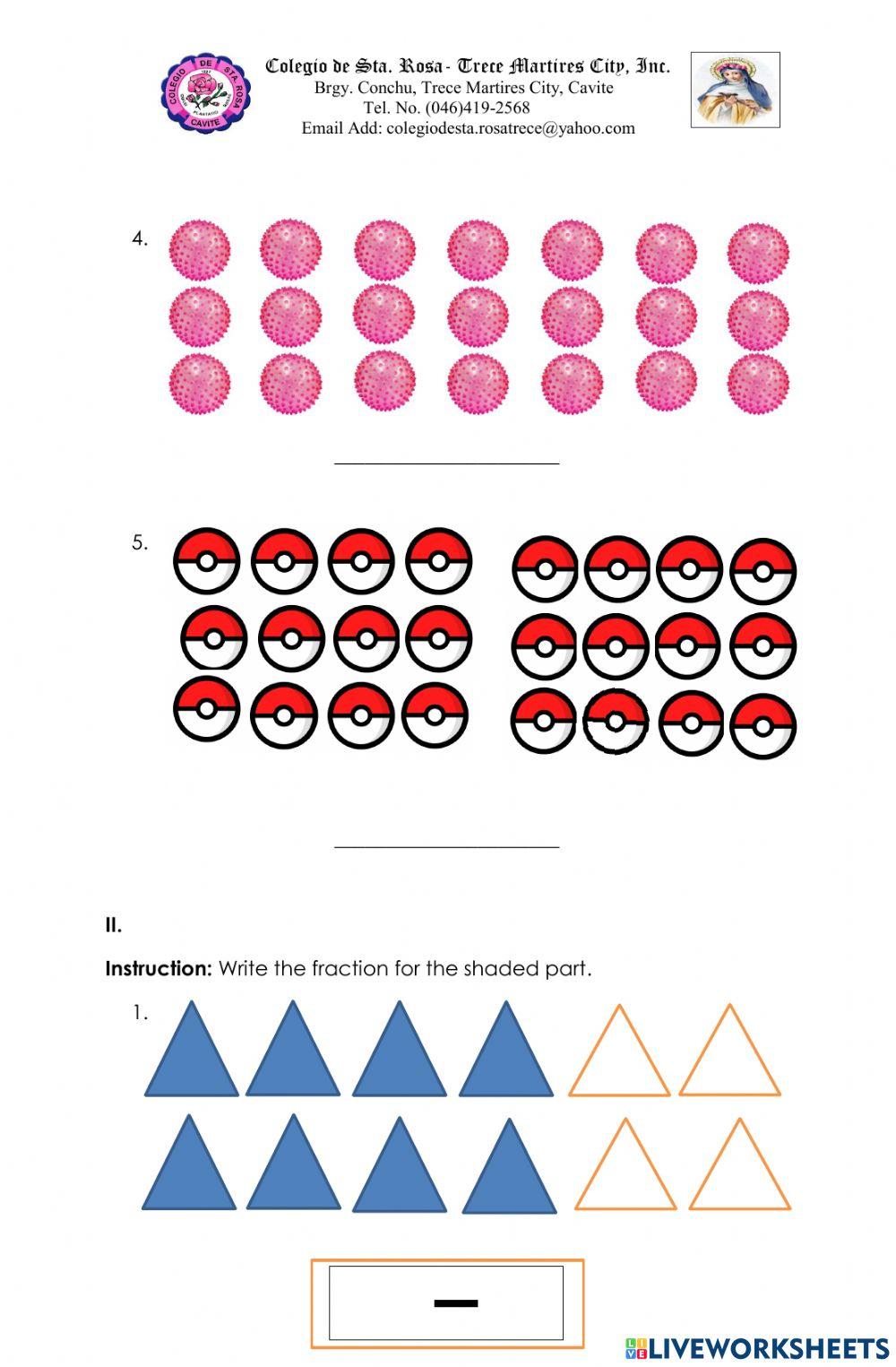 3rd Quarterly Exam interactive worksheet | Live Worksheets