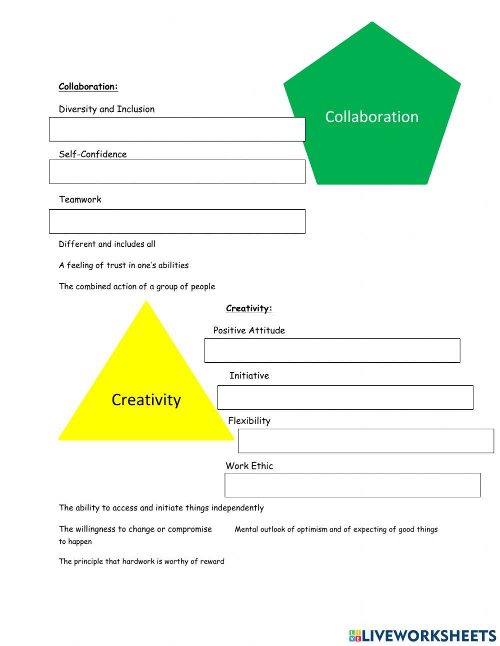 Employability Deff worksheet | Live Worksheets