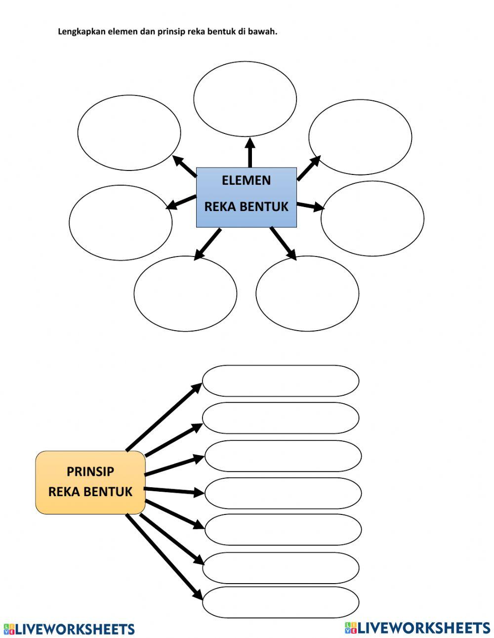 Elemen dan prinsip exercise | Live Worksheets