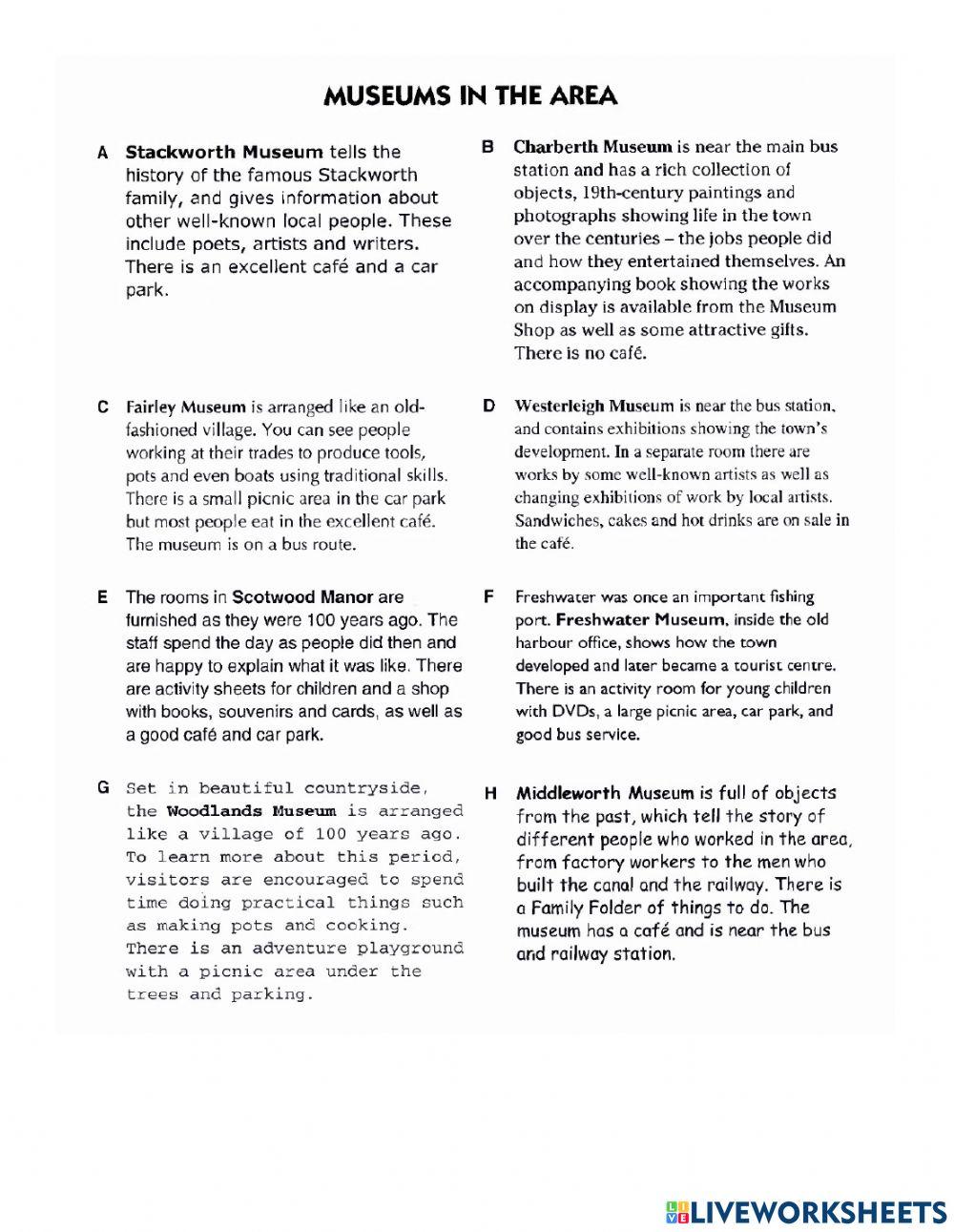 Pet reading homework 2(part 2) worksheet | Live Worksheets