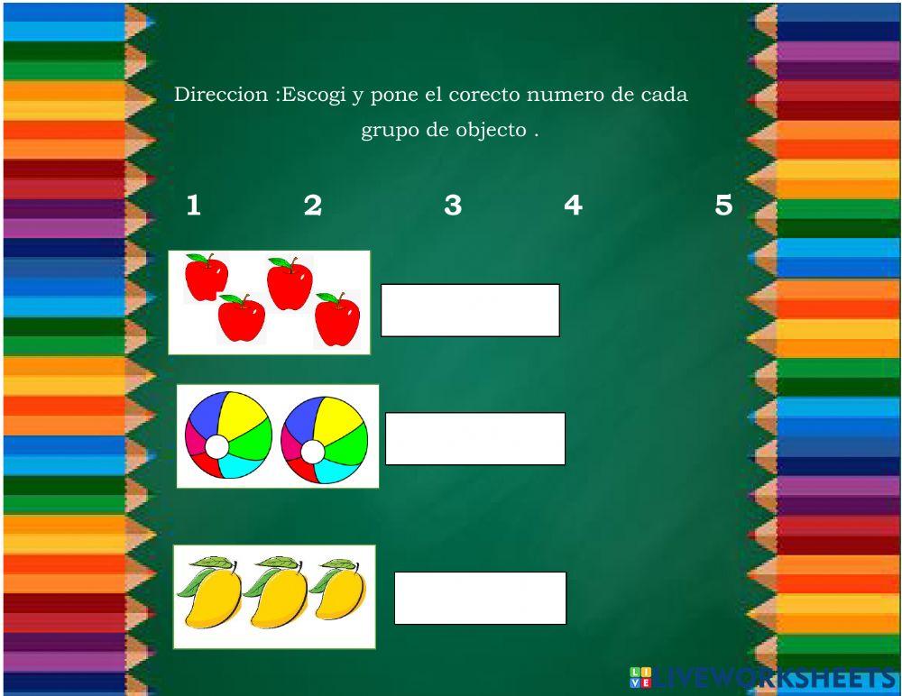 Number Activities worksheet | Live Worksheets