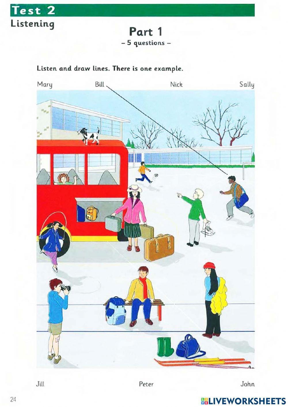 movers 5 listening part 1 and 2 | dunganguyen | Live