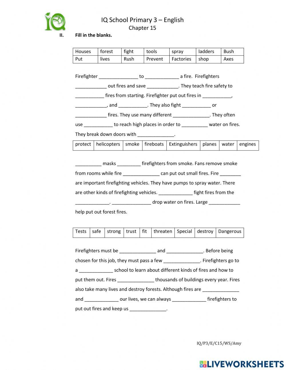 Connectors When - While online exercise for | Live Worksheets