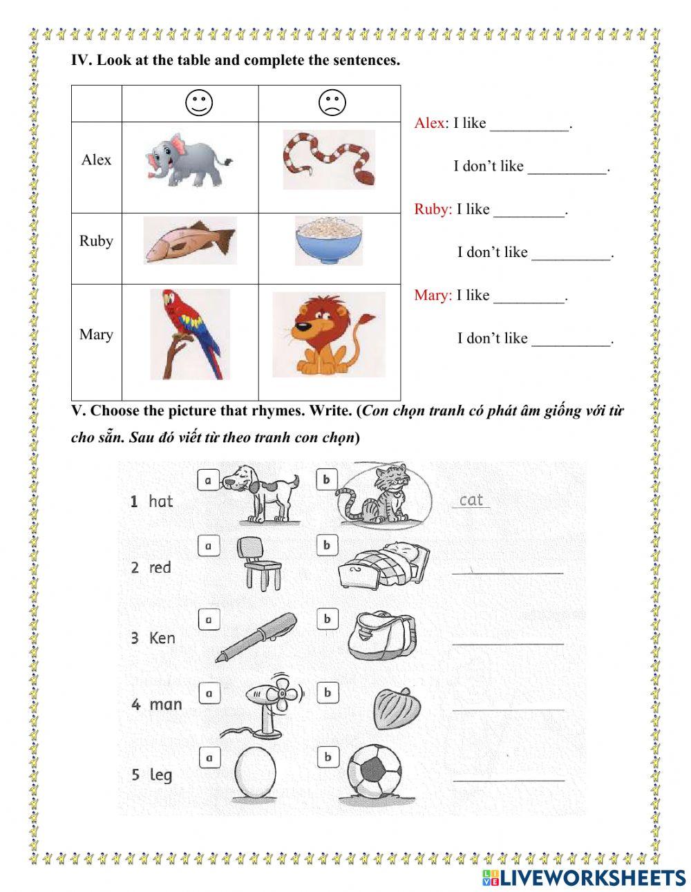 1915408 | Review 4 | TiroOrit | LiveWorksheets