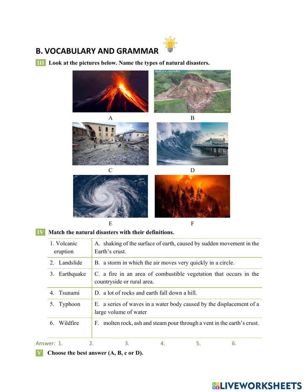 Unit 9 G8 phonetics, vocabulary and grammar online exercise for | Live Worksheets