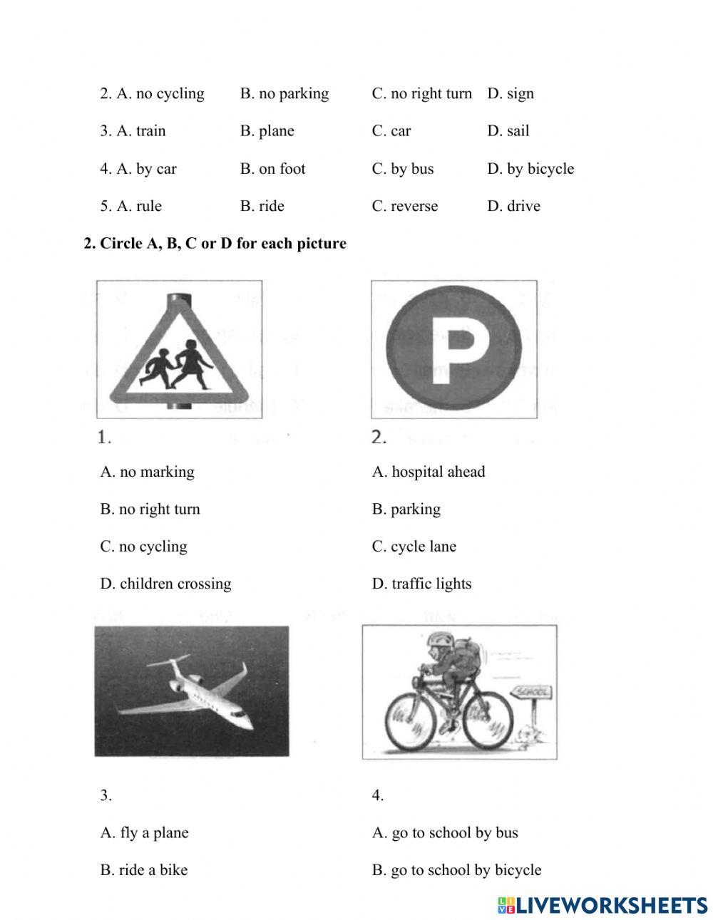 E7-u7-no1 worksheet | Live Worksheets