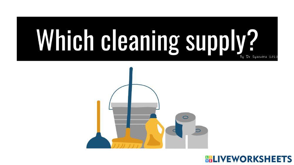 cleaning 2769408 | hanaSMB | LiveWorksheets