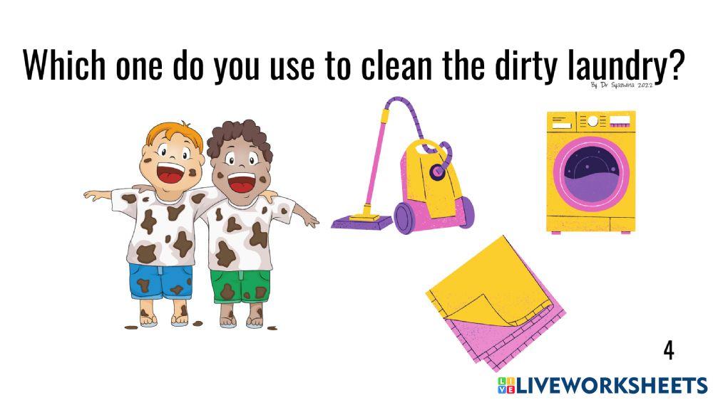 cleaning 2769408 | hanaSMB | LiveWorksheets