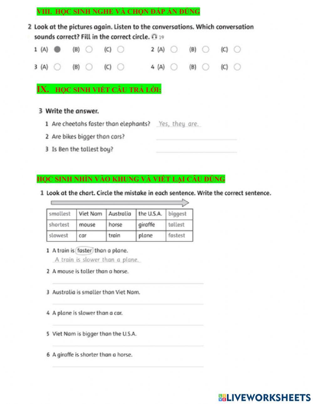 Grade4-Unit9-Lesson 123 online exercise for | Live Worksheets
