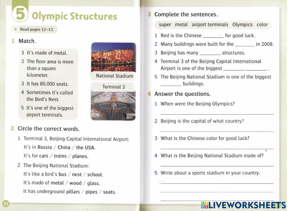 Super structure chap 5 online exercise for | Live Worksheets