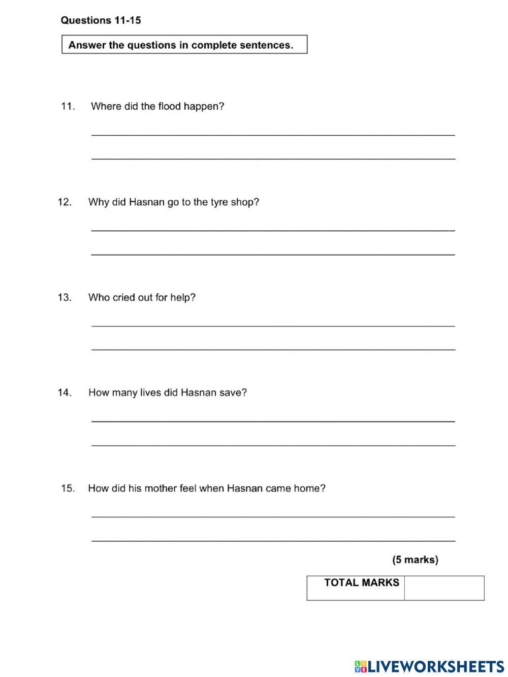 English Paper II Section A 1920366 | Teacher_Zakirah