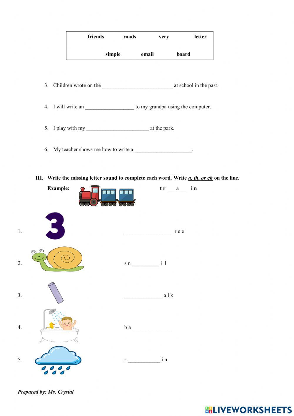 ENG 2 HANDOUT 4 online exercise for | Live Worksheets