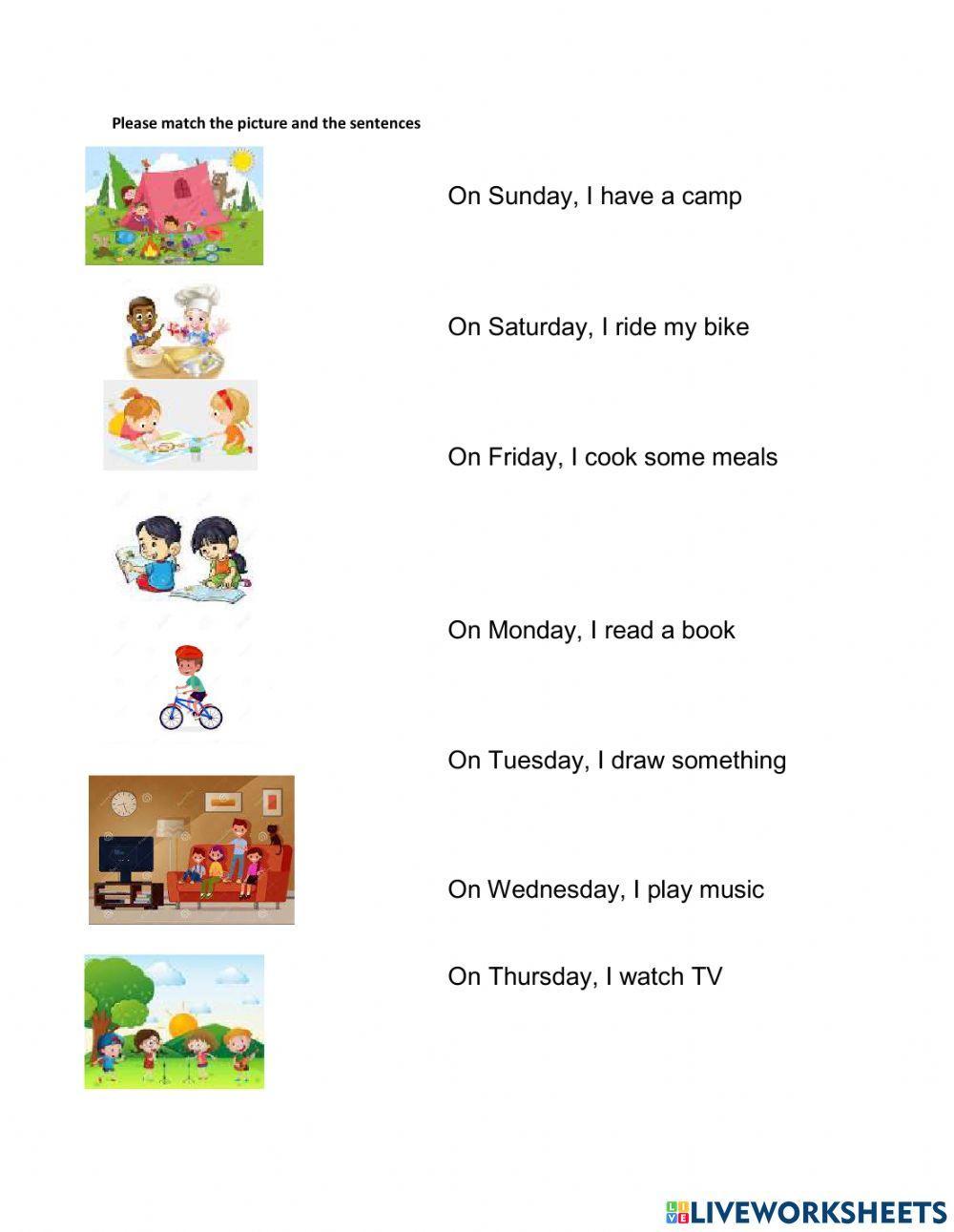 My Schedule 1919413 | himurasensei | Live Worksheets