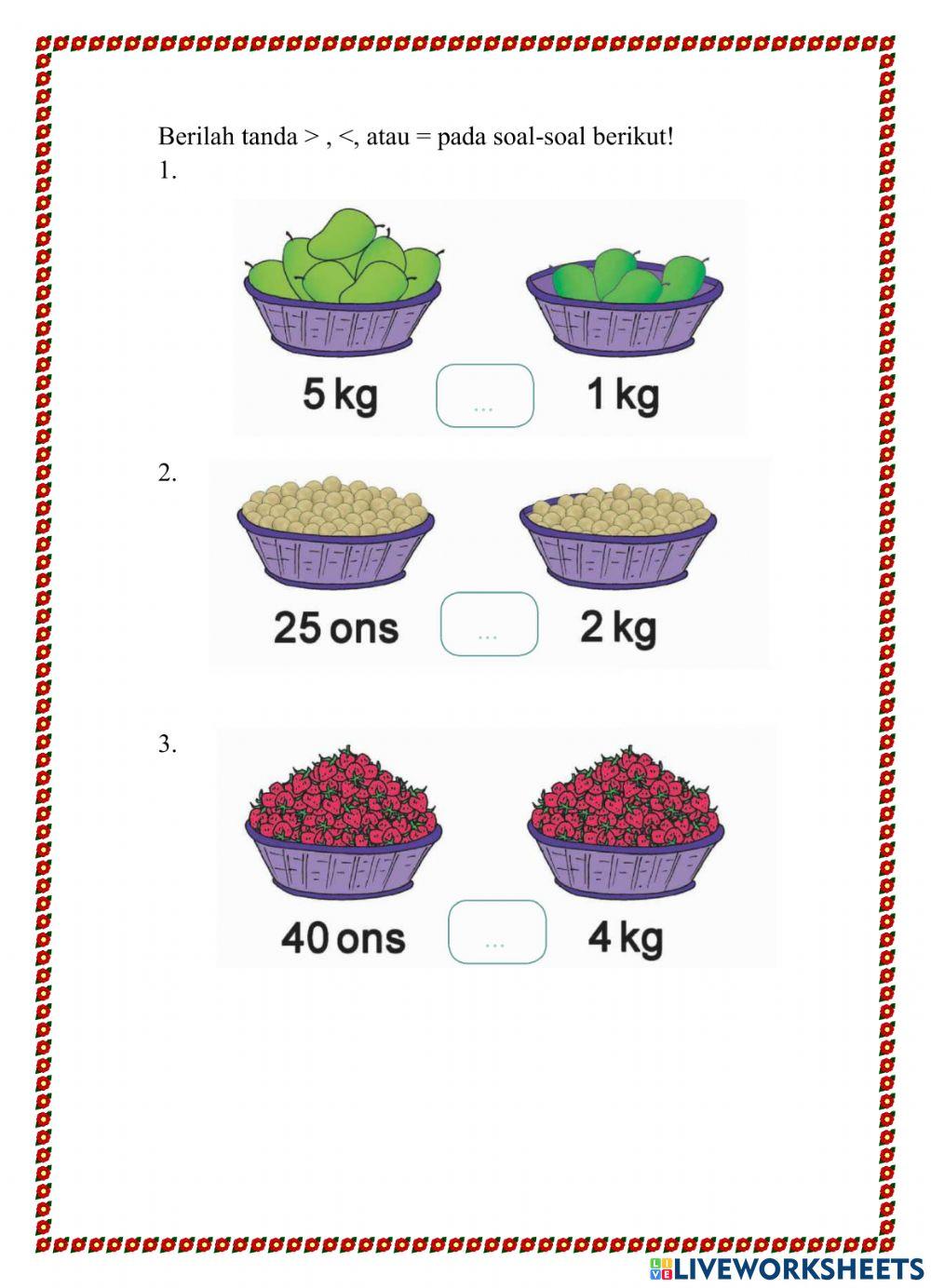 LKPD Perbanding… | Free Interactive Worksheets | 1920958