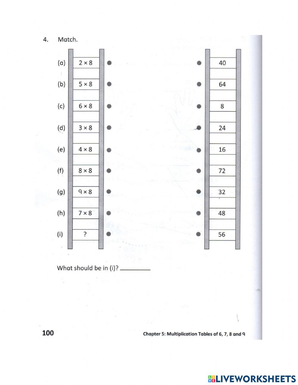 Math online exercise for | Live Worksheets