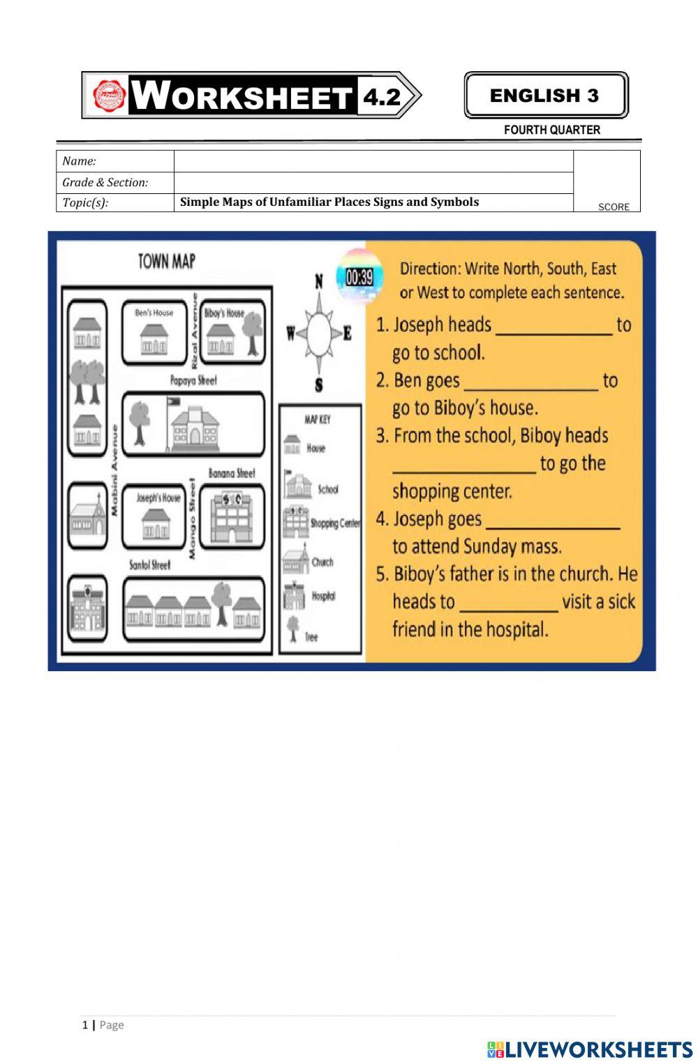 ENG.3-Worksheet 4.2. worksheet | Live Worksheets