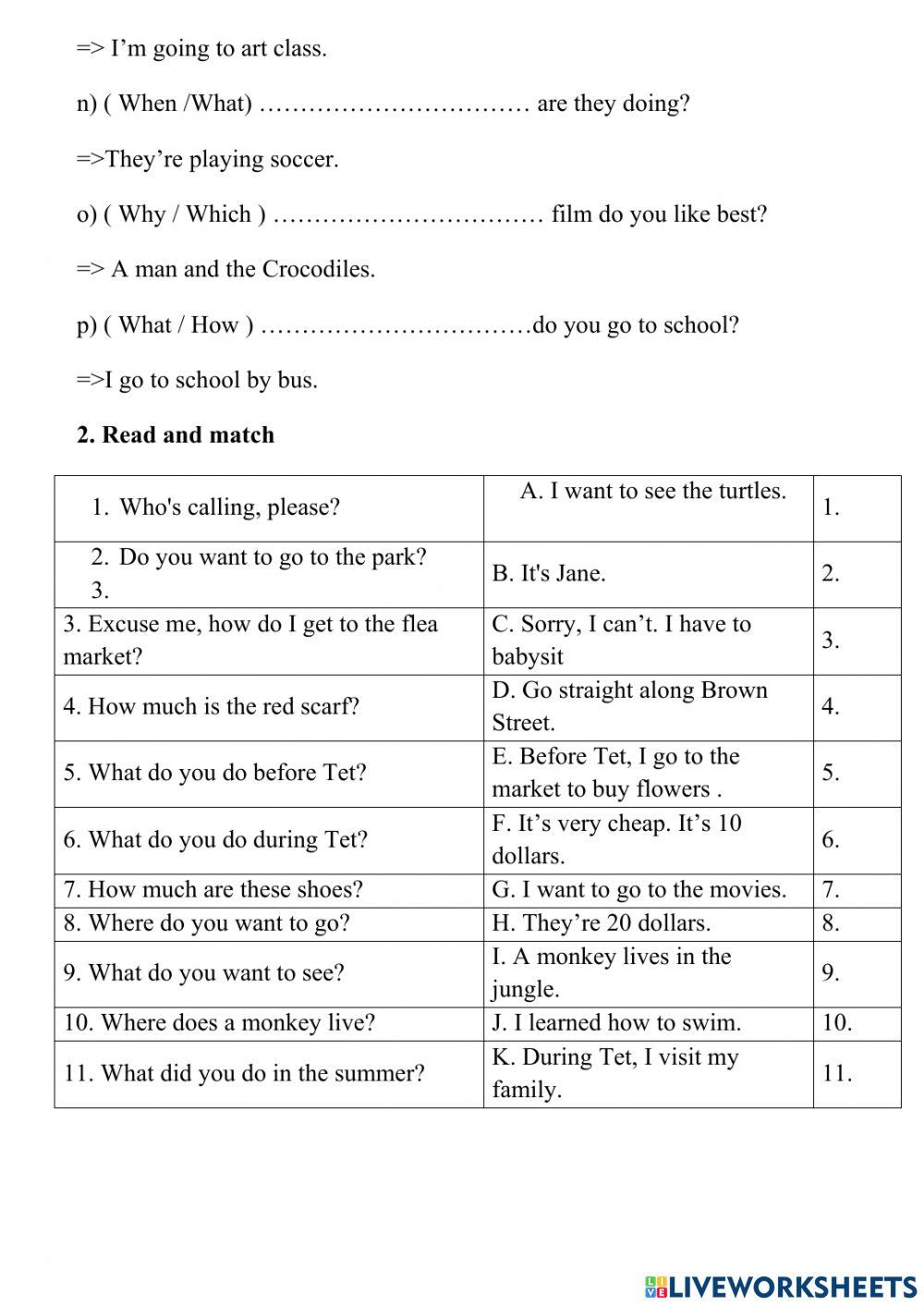 TEST THEME 3- SS 5 (question) worksheet | Live Worksheets