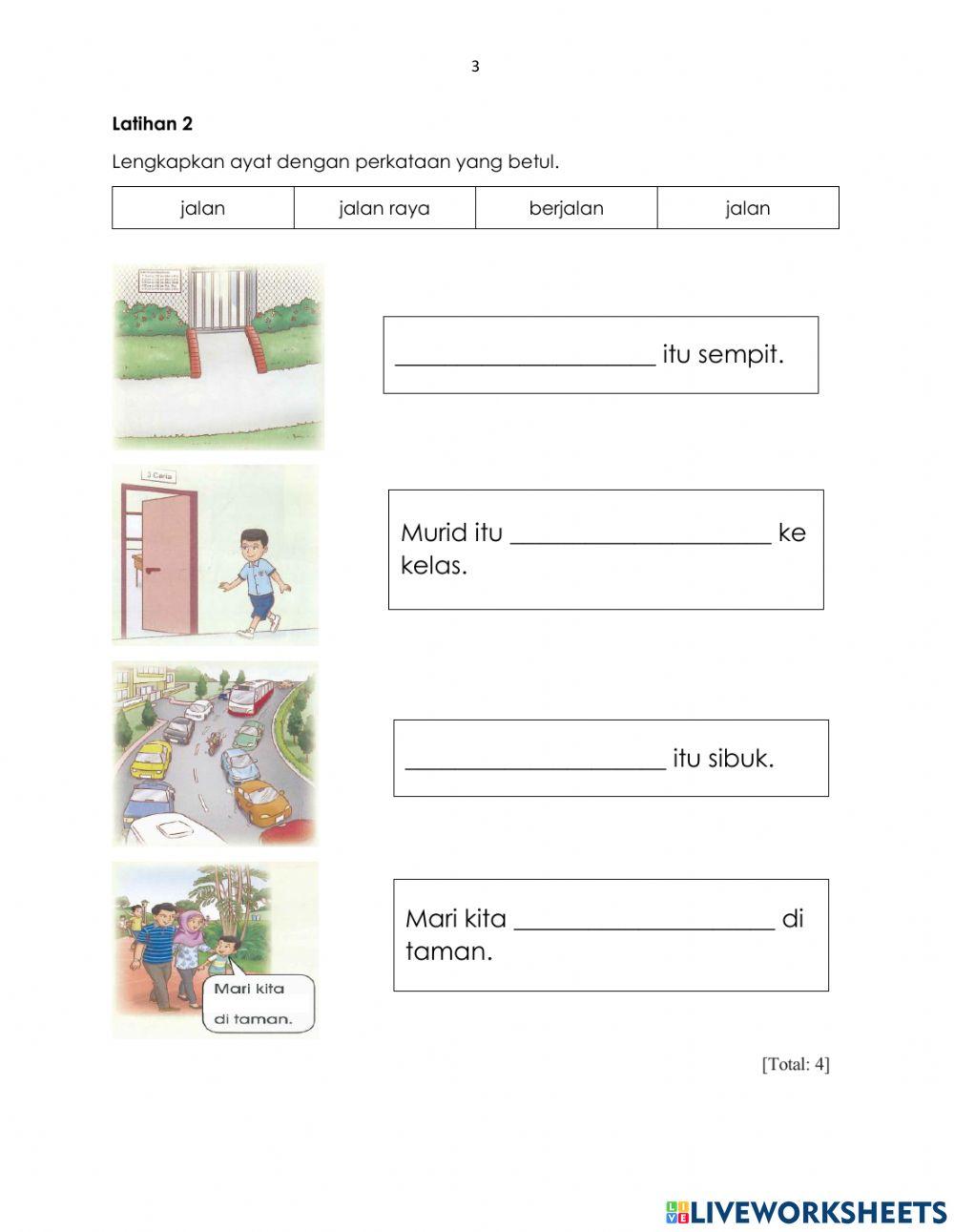 6846321 | MALAY TEST YEAR 3 | Nurul Hanna Attiya Binti