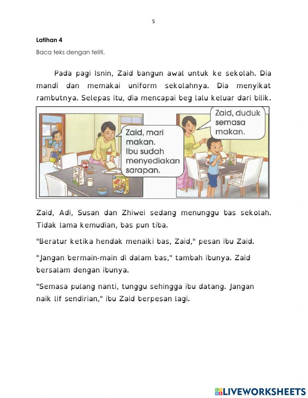 6846321 | MALAY TEST YEAR 3 | Nurul Hanna Attiya Binti