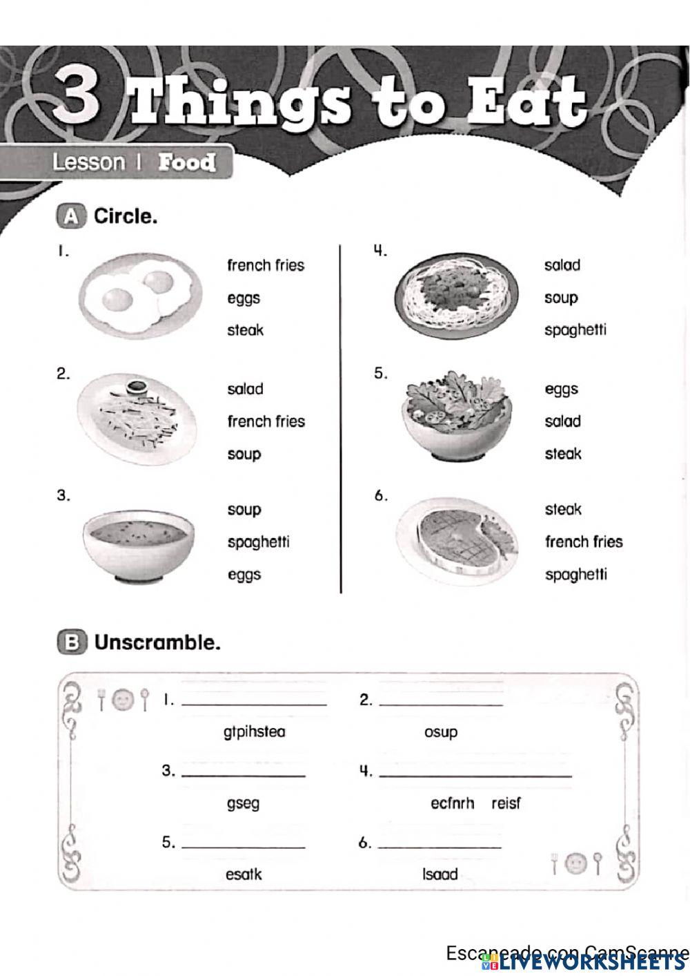 TEST UNIT 3-4 EVERYBODY UP 2 online exercise for | Live Worksheets