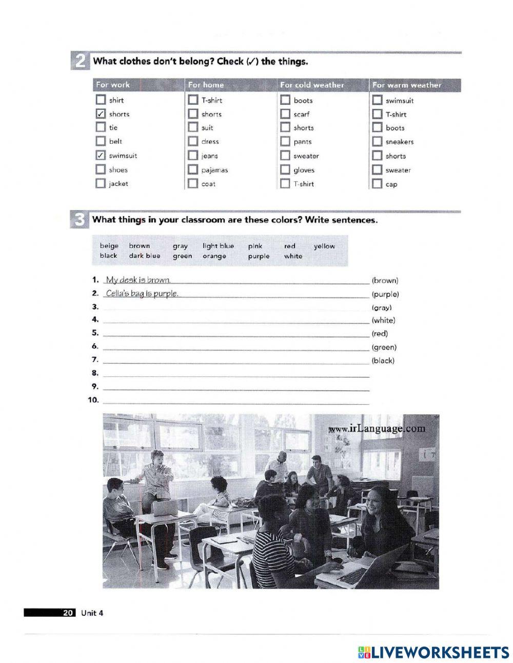 Unit 4 - Intro … | Free Interactive Worksheets | 6851745