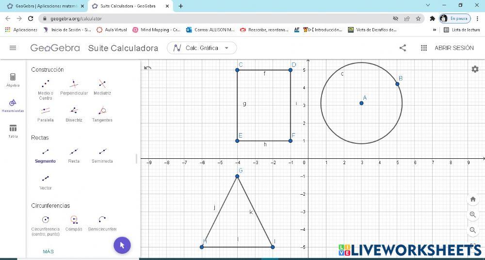 Geo online worksheet for grade 3 | Live Worksheets